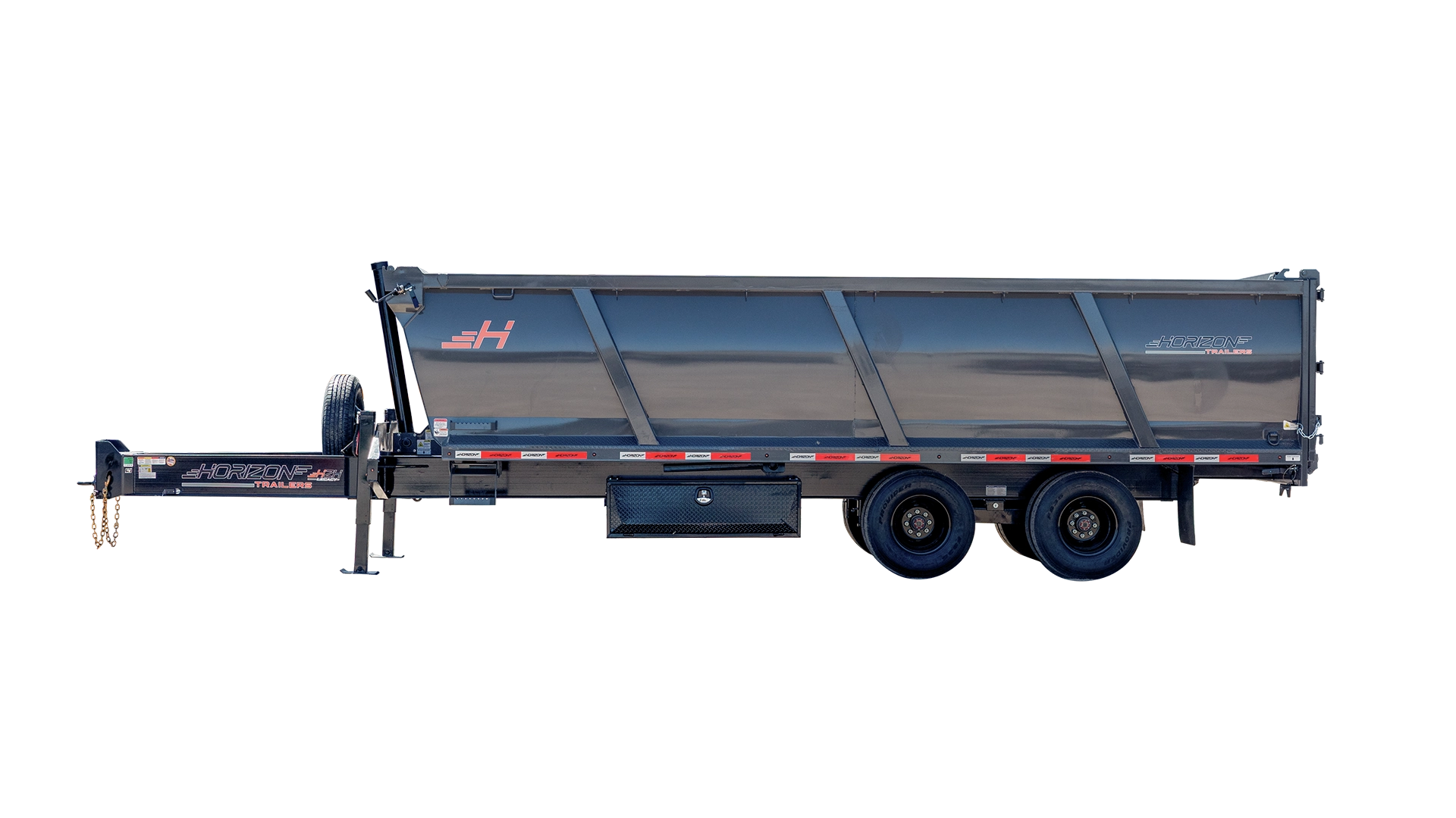 HZH 30K 96" PH Telescopic Dump Trailer | Horizon Trailers
