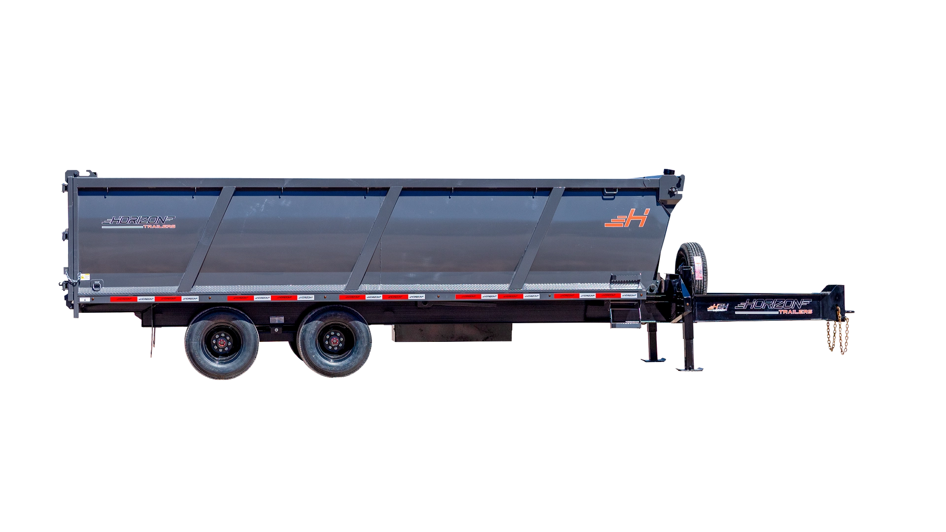 HZH 25K 96" PH Telescopic Dump Trailer | Horizon Trailers