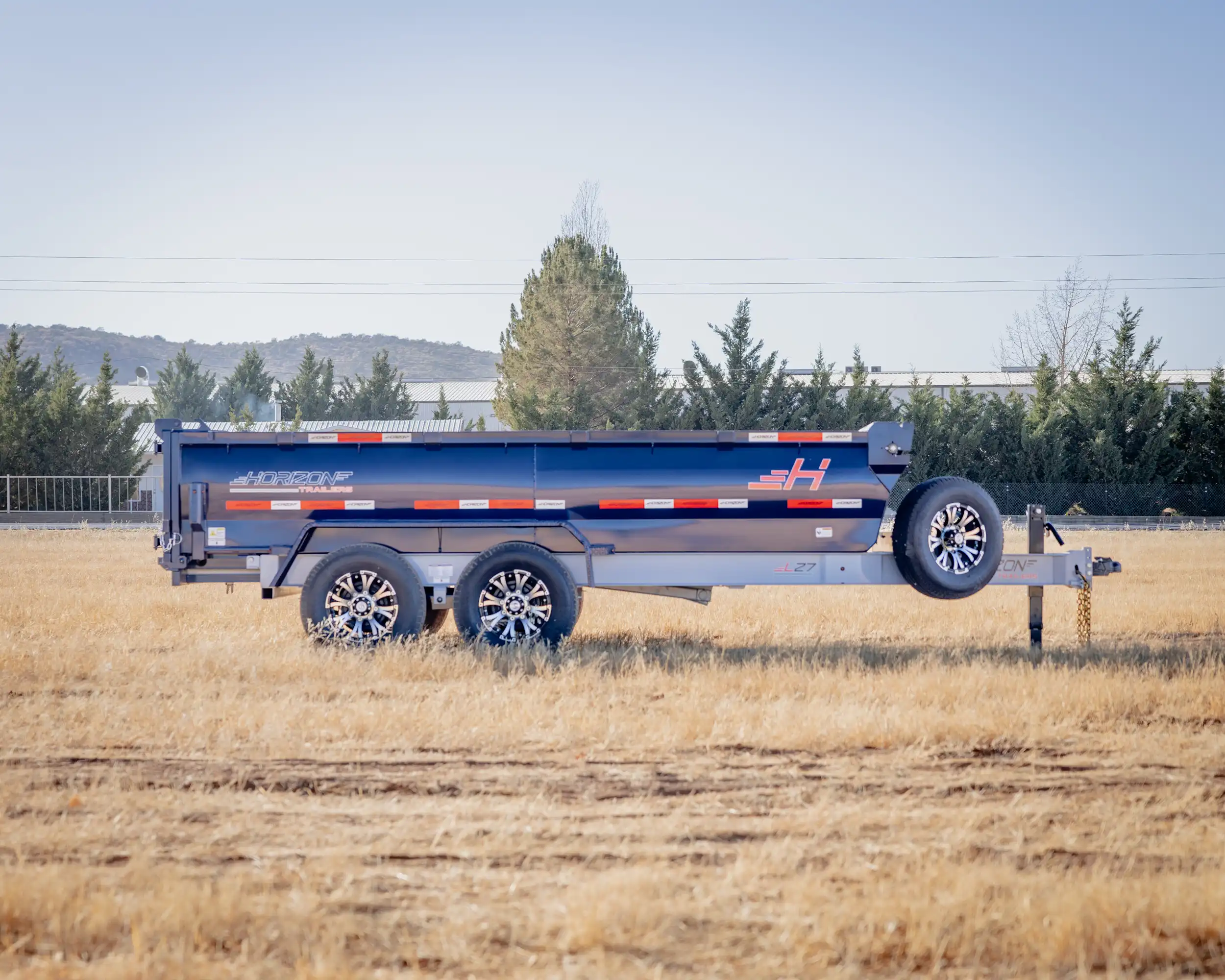 LZ7 14K 83" BP Hoist Dump Trailer | Horizon Trailers