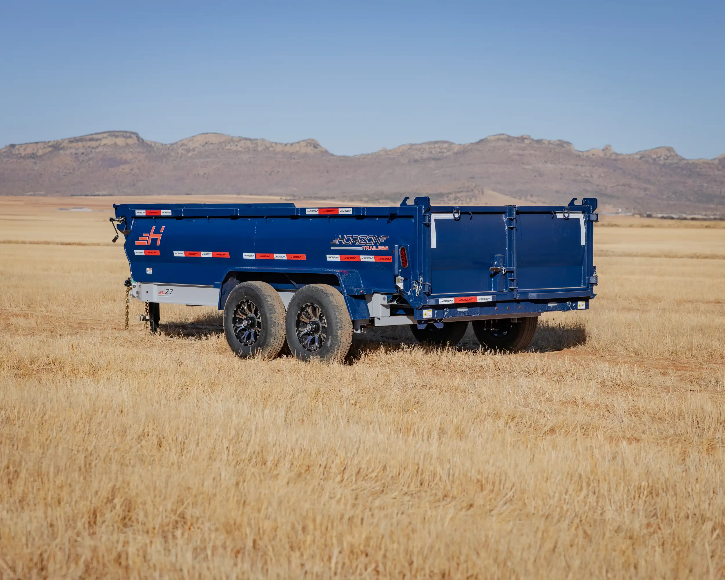 LZ7 14K 83" BP Hoist Dump Trailer | Horizon Trailers
