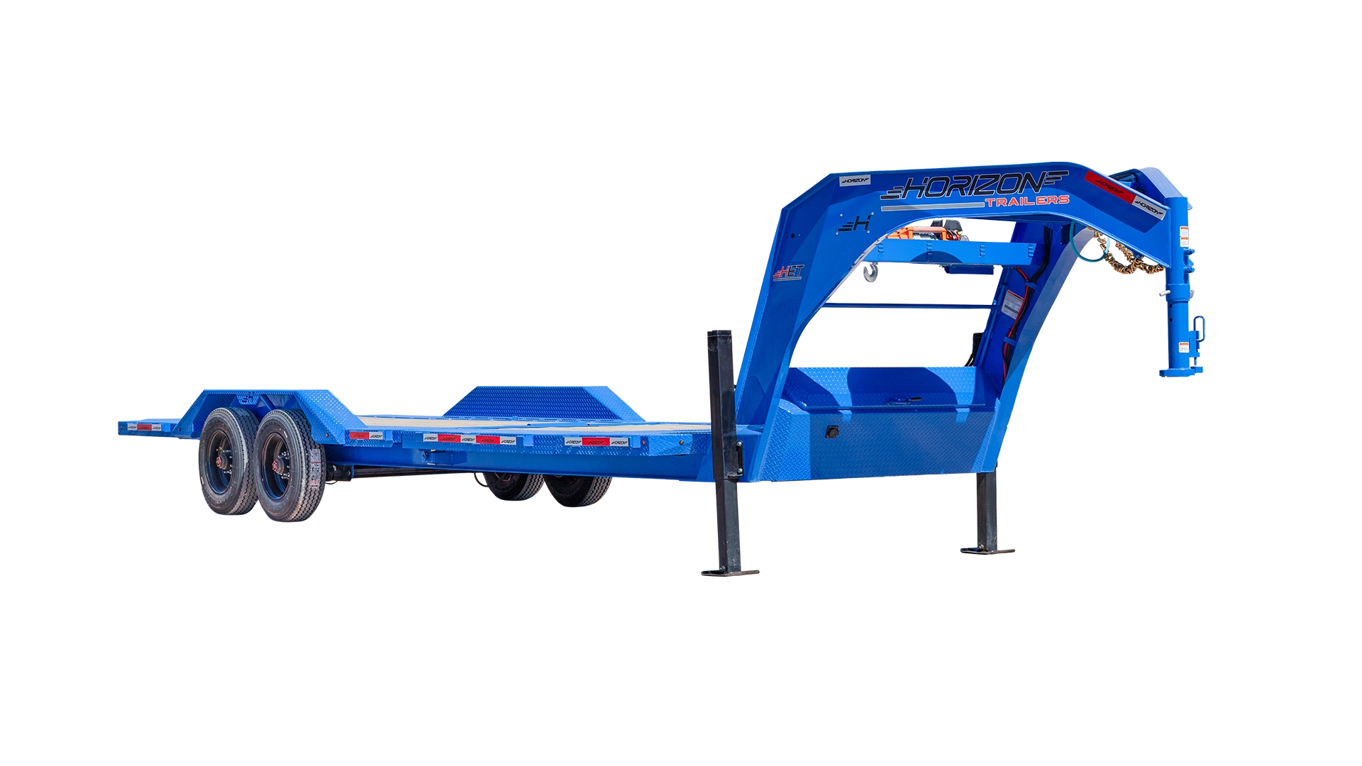 HET 22.4K 102" GN Equipment Trailer | Horizon Trailers
