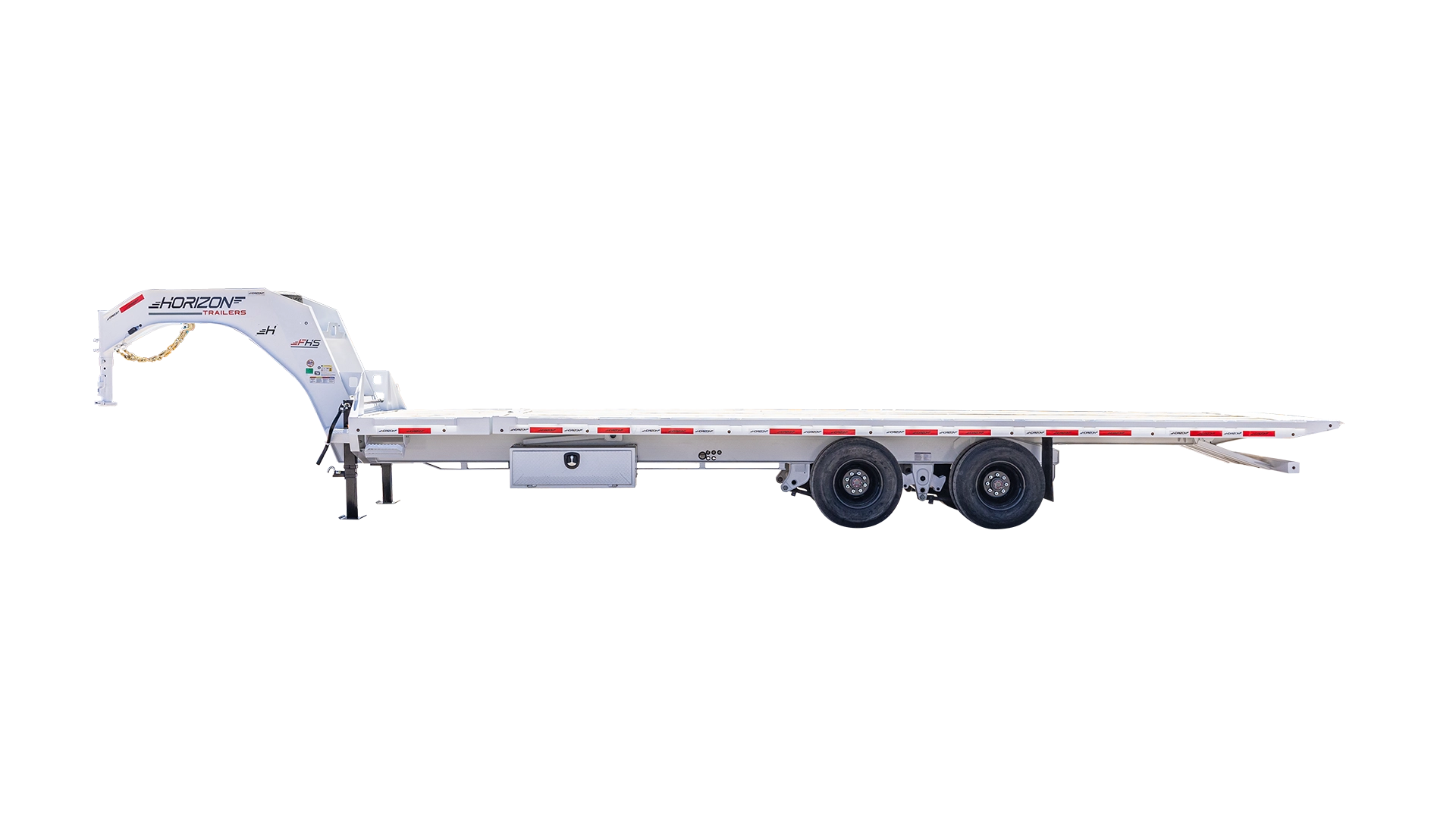 FHSSS 25.9K 102" GN Flat Deck Split Tilt Trailer | Horizon Trailers
