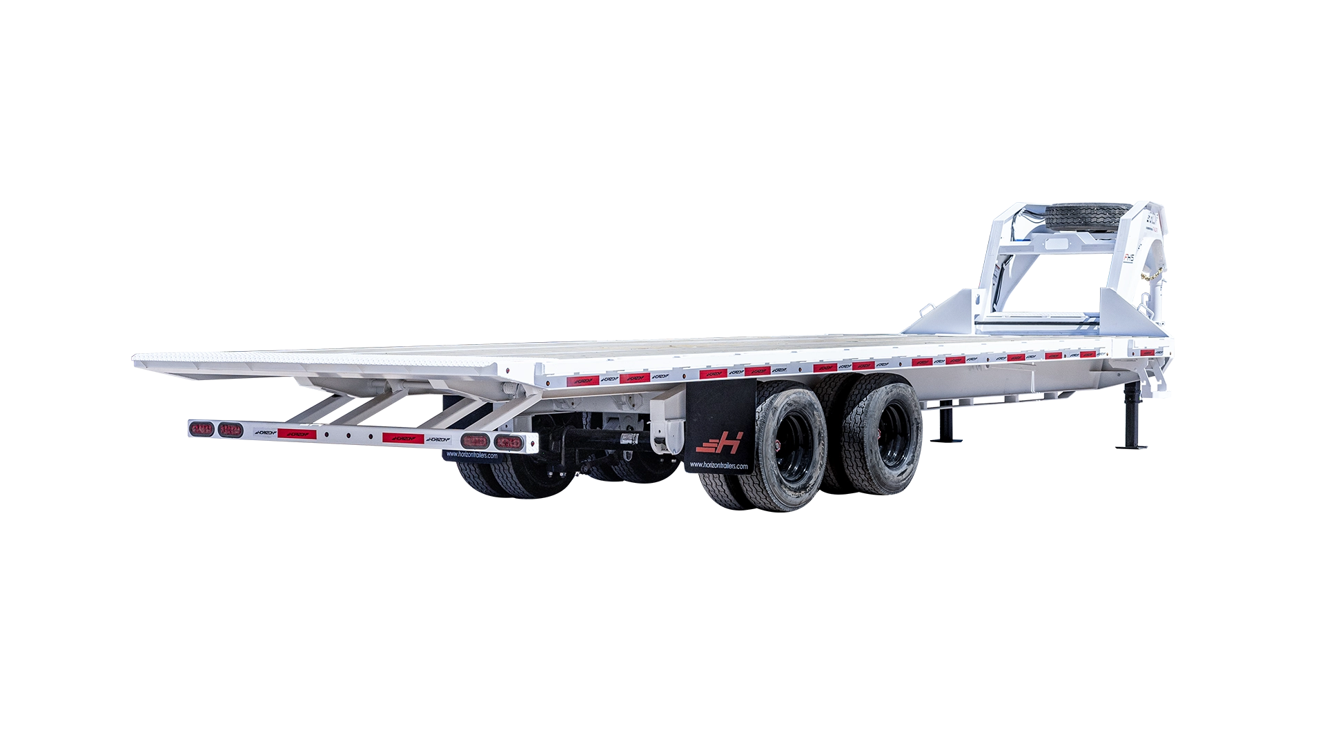 FHSSS 25.9K 102" GN Flat Deck Split Tilt Trailer | Horizon Trailers