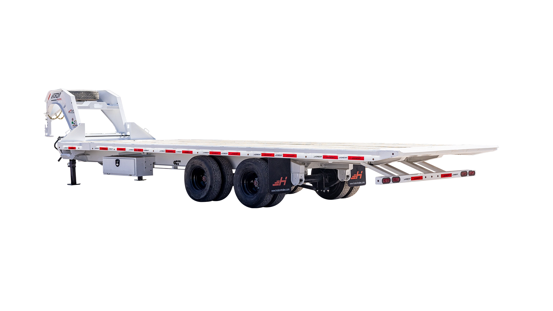 FHSSS 25.9K 102" GN Flat Deck Split Tilt Trailer | Horizon Trailers