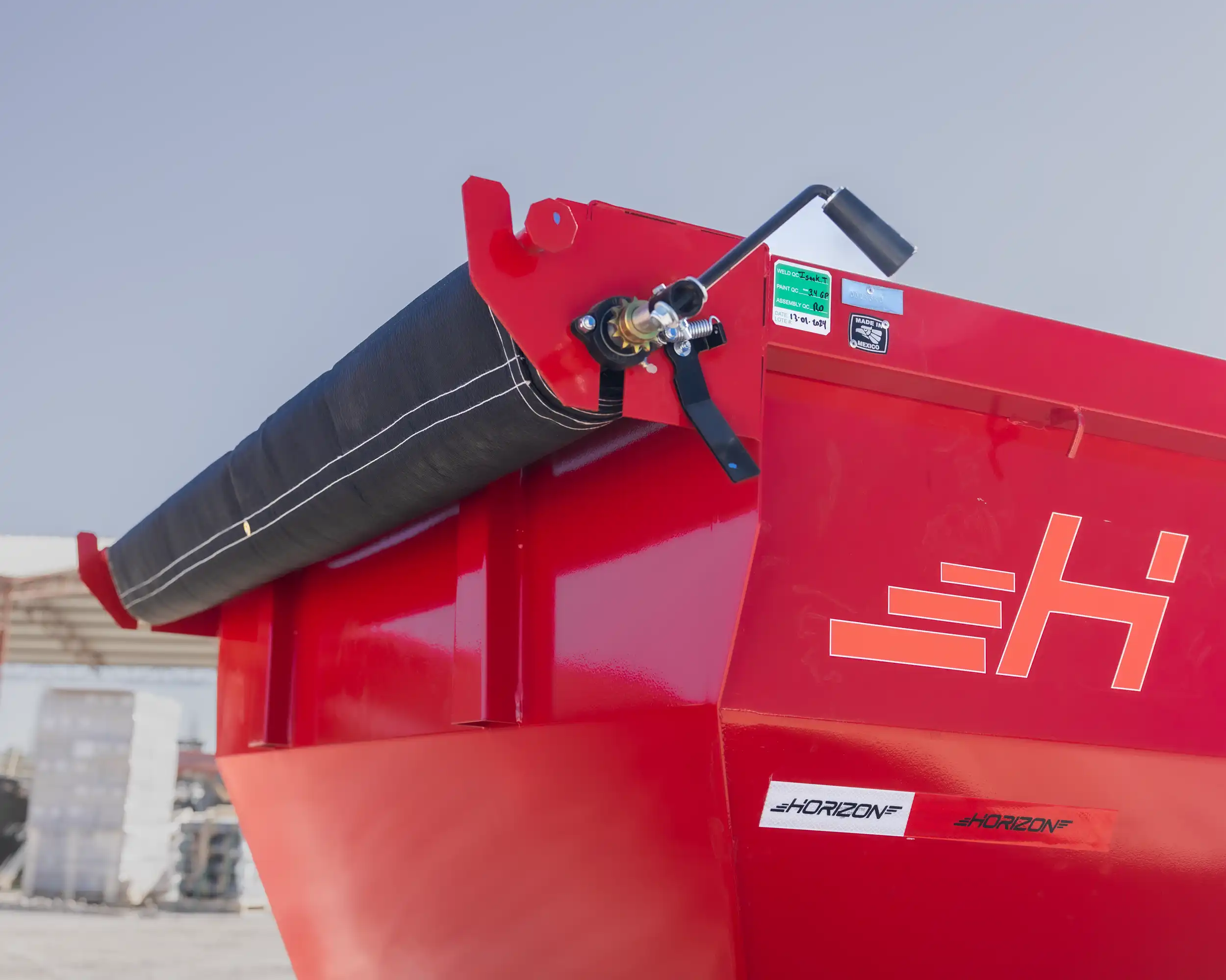HDZ 83" Hoist Roll-Off Dumpster Trailer | Horizon Trailers